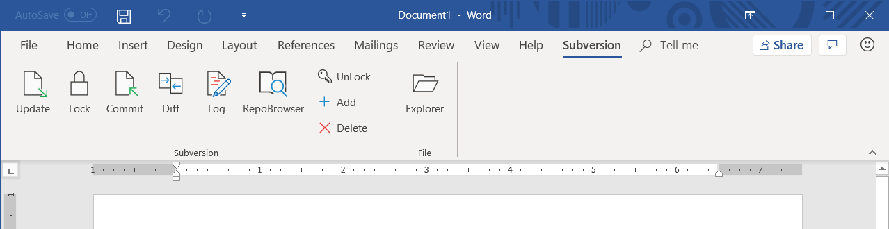SVN version control for MS Office documents // Gotomation